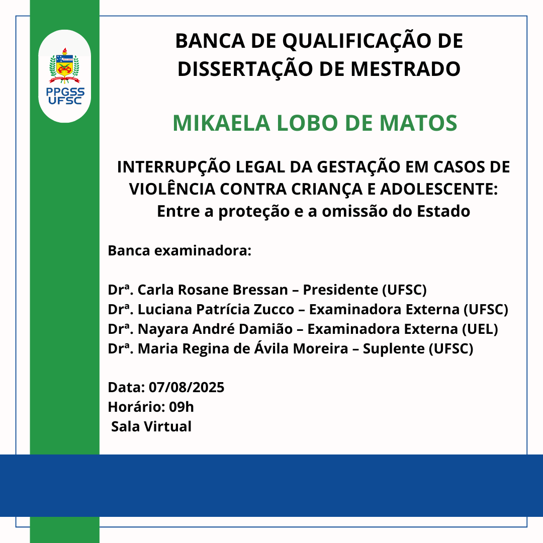 Programa de Pós-Graduação em Serviço Social